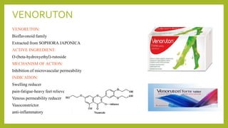 Effect Of Flavonoids On Chronic Venous Insufficiency | PPTX