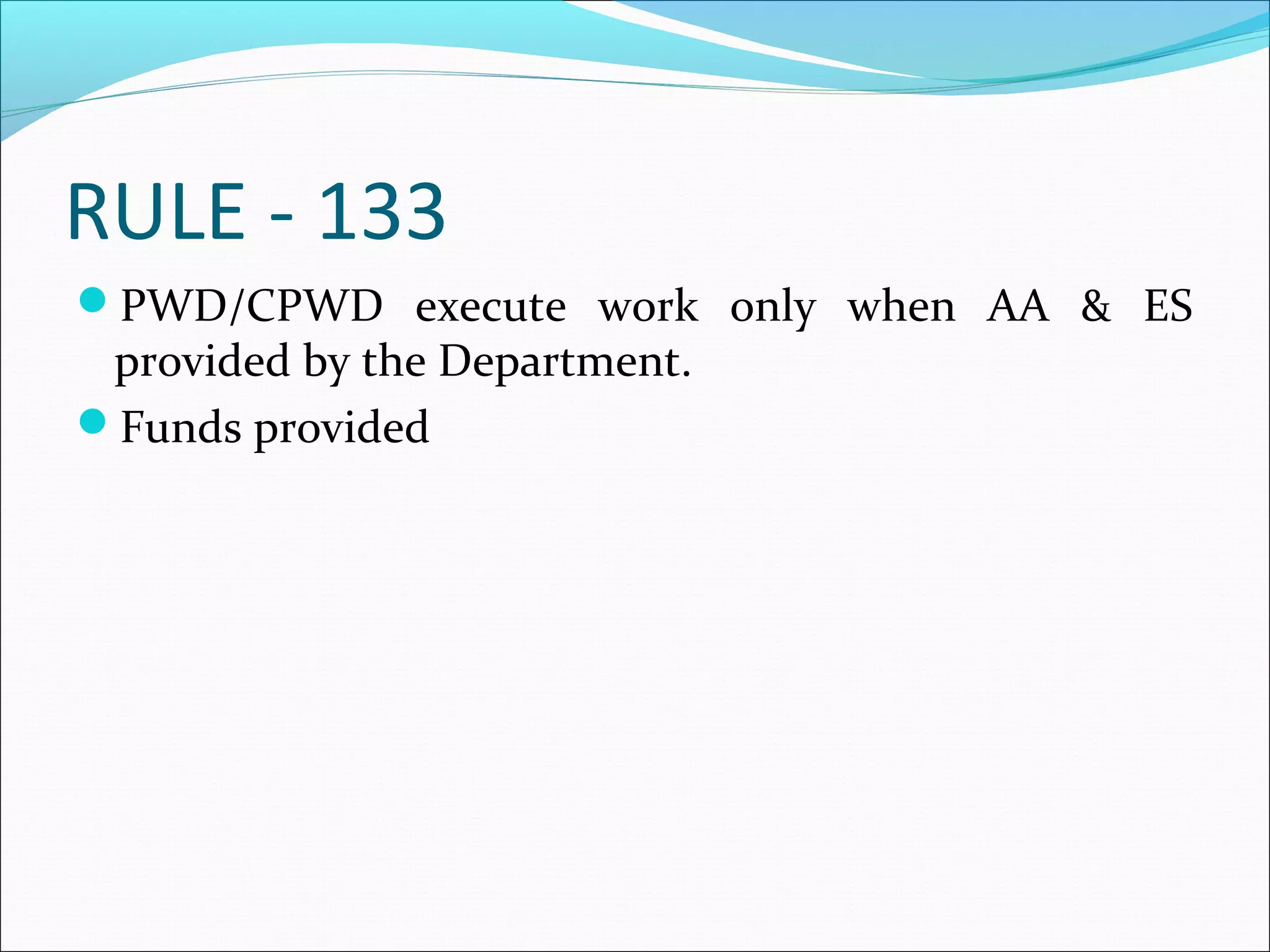 WORKS MANAGEMENT IN CPWD PART-I | PPT