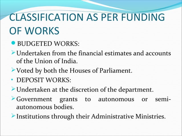 WORKS MANAGEMENT IN CPWD PART-I | PPT