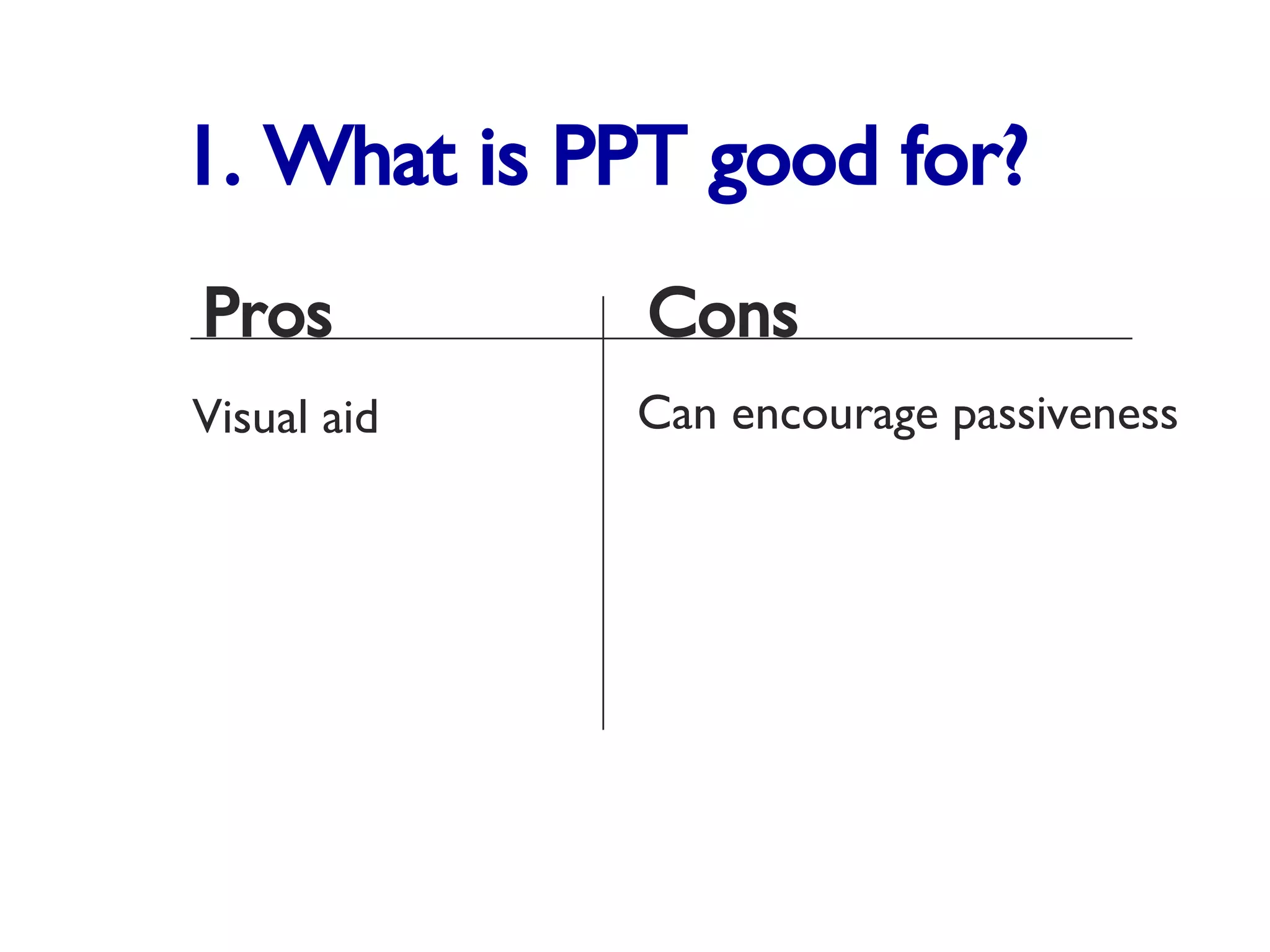 Avoiding Death by PowerPoint | PPT