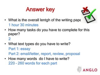 CAE writing 2 - part 1 | PPTX