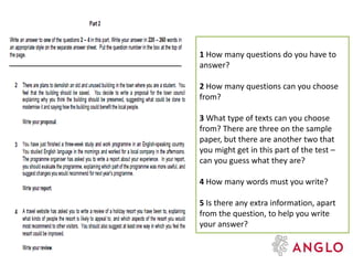 CAE writing 2 - part 1 | PPTX