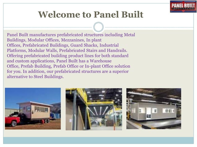 panel built metal building | PPT