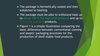 Aseptic packaging | PPTX
