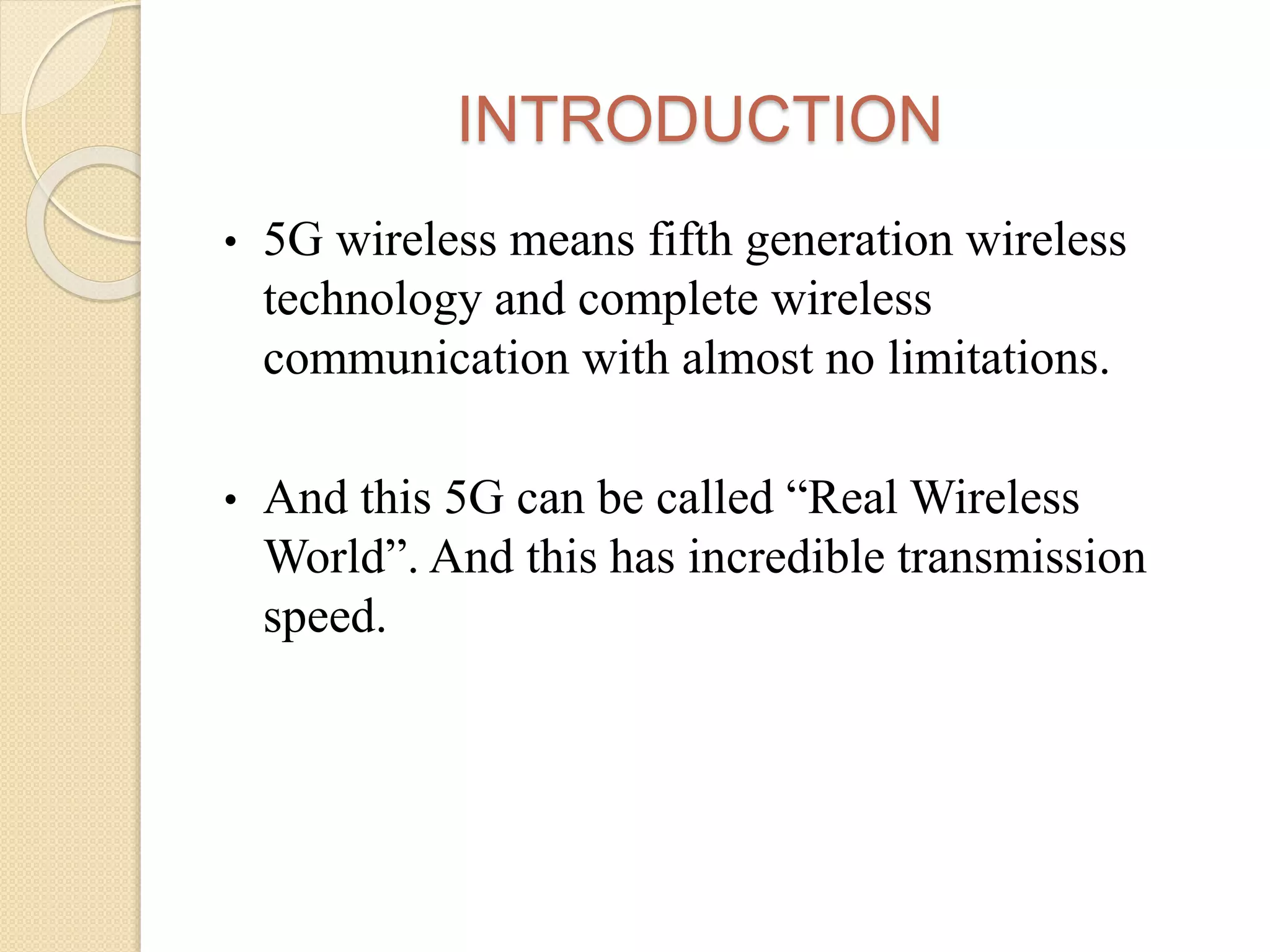 5g Ppt | PPT