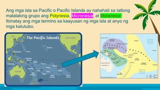 Pacific Islands. Grade 8 Topic | PPTX