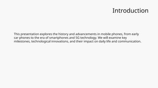 HISTORY OR JAPANESE MOBILE PHONE AND TECHNOLOGY | PPTX
