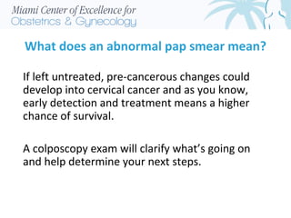 A Colposcopy Overview: How to Prepare and What to Expect | PPTX