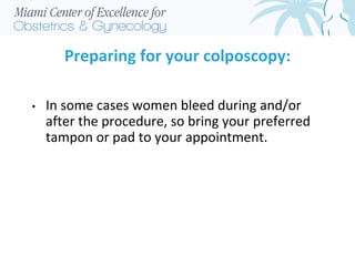 A Colposcopy Overview: How to Prepare and What to Expect | PPT