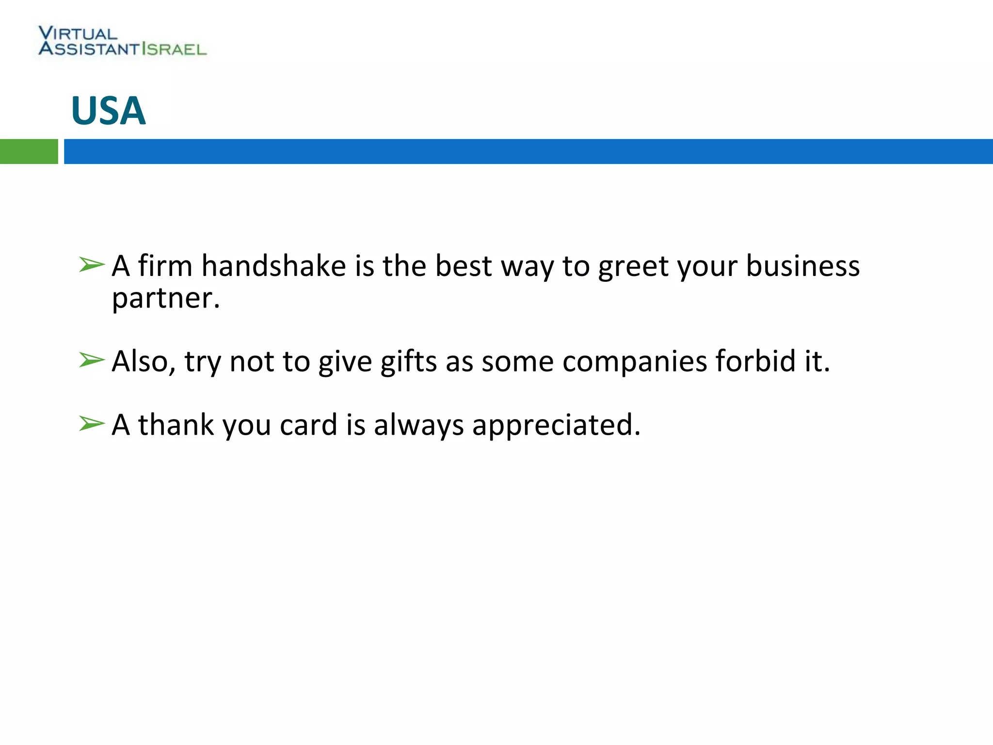 A Quick Guide to Business Etiquette Around the World | PPTX