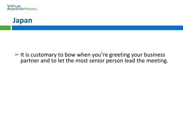A Quick Guide to Business Etiquette Around the World | PPT