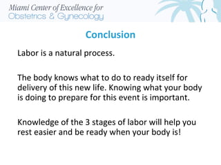 Birthing 101: Understanding the 3 Stages of Labor | PPTX