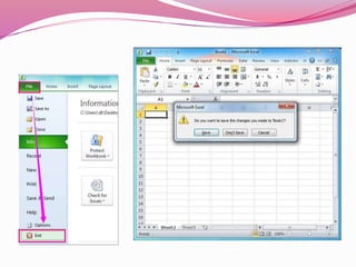 CREATING SAVING & OPENING SPREADSHEET USING WORKSHEET https://youtu.be/r8Qj5D38GQU | PPT