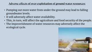 water resources class 10 | PPTX