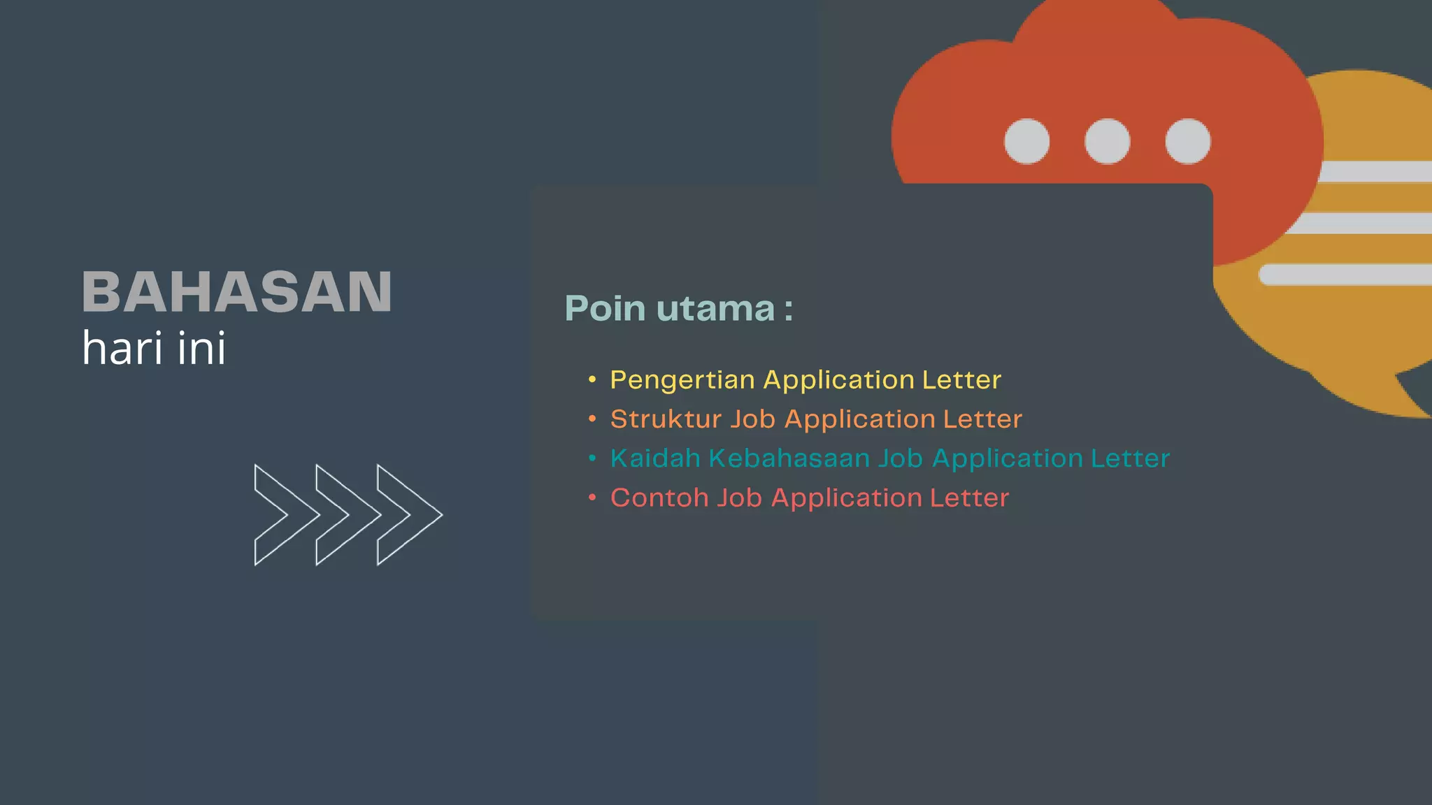 Job Application Letter / bahasa inggris / kelas 12 | PPTX