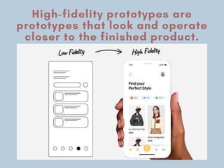 Design Thinking - Types of prototypes | PPTX