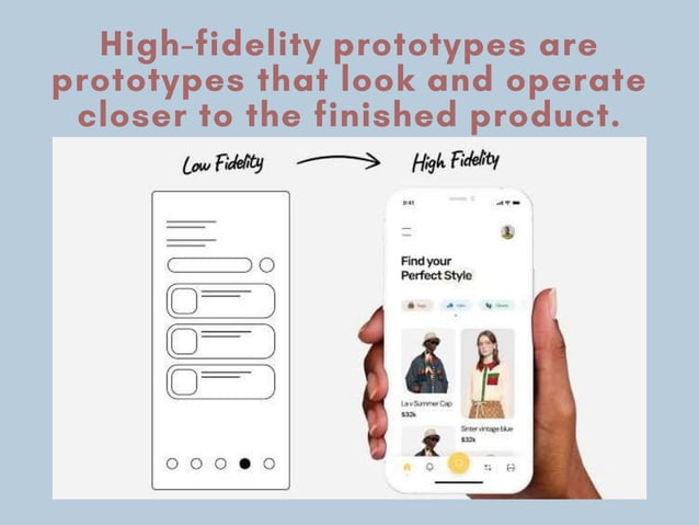 Design Thinking - Types of prototypes | PPTX