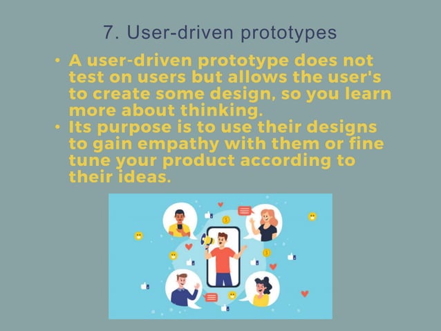 Design Thinking - Types of prototypes | PPTX