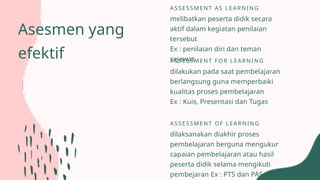 Pembelajaran paradigma baru dan Asesmen | PPTX