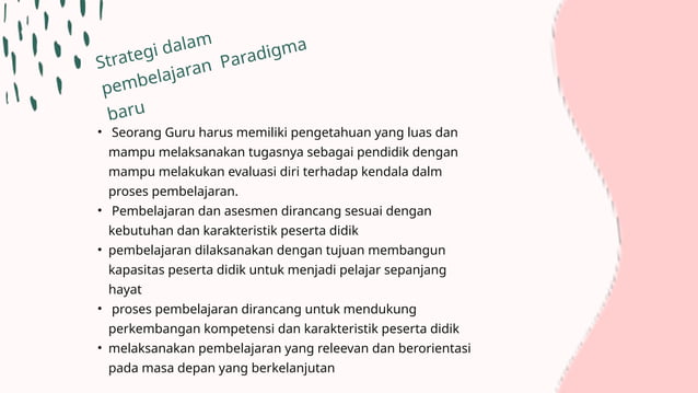 Pembelajaran paradigma baru dan Asesmen | PPTX