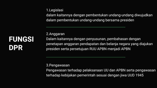 Ppt tentang Eksekutif Legislatif dan Yudikatif - ppkn | PPTX