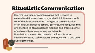 communication various purposes | PPTX