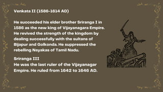 Tuluva and aravidu dynasty | PPTX