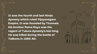 Tuluva and aravidu dynasty | PPTX