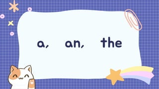 The articles and plurals | PPTX