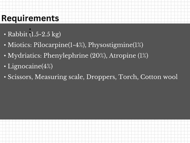 Effect of drugs on rabbit eye.pptx