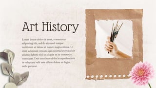 Art of history ppt templates | PPT