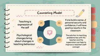 Models of Supervision: Counseling Model & Clinical Supervision | PPT
