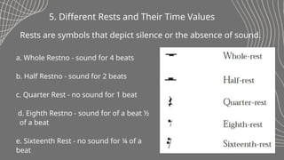 MUSICAL CONTENT ON RHYTHM AND TEMPO LESSON | PPTX