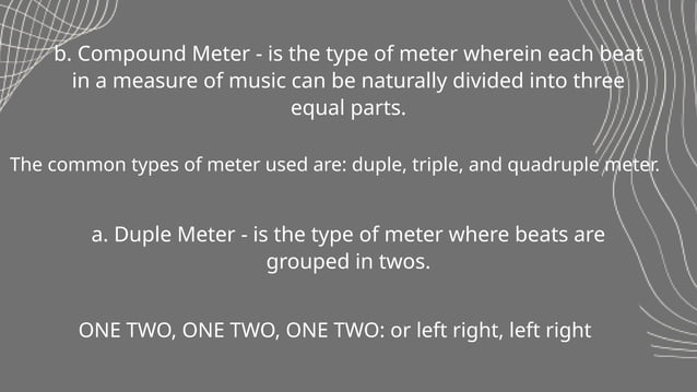 MUSICAL CONTENT ON RHYTHM AND TEMPO LESSON | PPTX