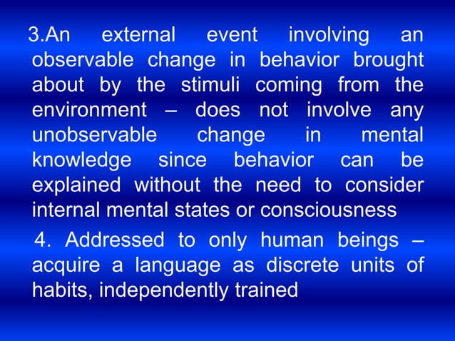 Pptx bloomfieldian theory report | PPTX