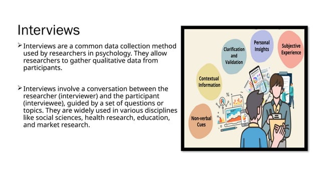 interviews in advances in research methodology | PPT