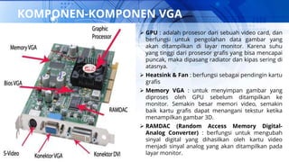 Perkembangan VGA (Video Graphics Adapter) | PPTX