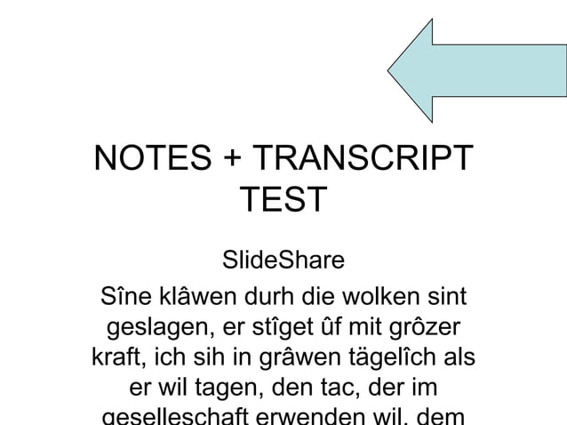 Pptx With Speaker Notes | PPTX