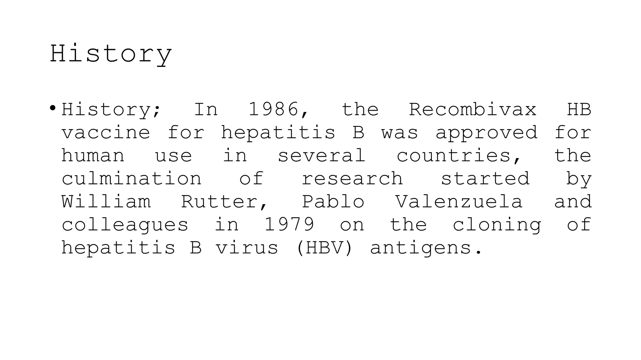 Recombinant DNA technology ( vaccine) | PPTX