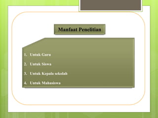 Ppt yohanis | PPTX