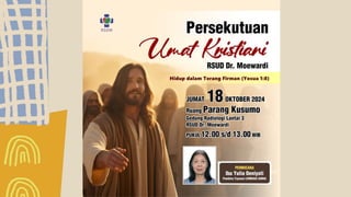 Yayasan Lembaga SABDA: Sharing Firman Tuhan - Yosua 1 | PPT