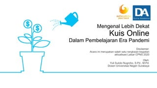 Ppt yuli sutoto nugroho webinar mg da | PPT