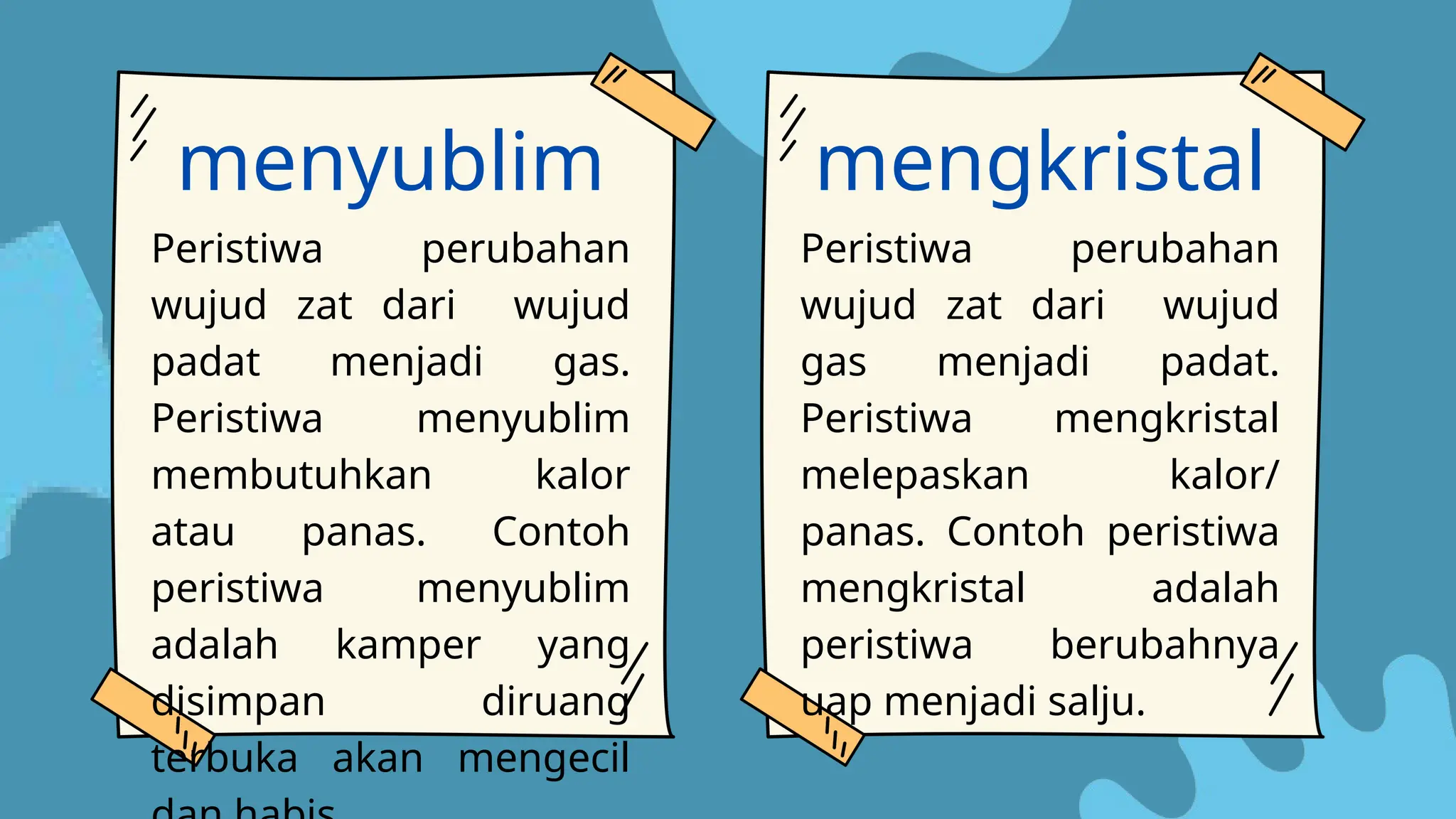 PPT Zat dan perubahannya IPA Kelas 7 kumer | PPTX