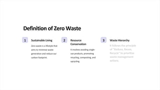 Importance of adopting a zero waste lifestyle | PDF