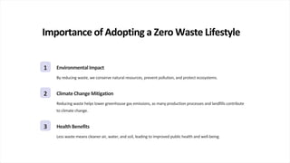 Importance of adopting a zero waste lifestyle | PDF