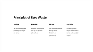 Importance of adopting a zero waste lifestyle | PDF