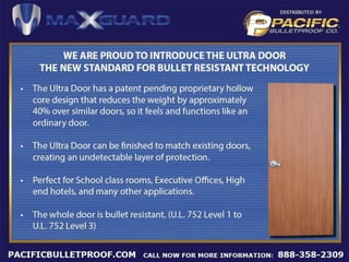 MaxGuard Ultra Door Powerpoint | PPT