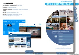 EU & UNICEF - partners for children | PDF
