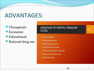 Hospital Formulary | PPTX