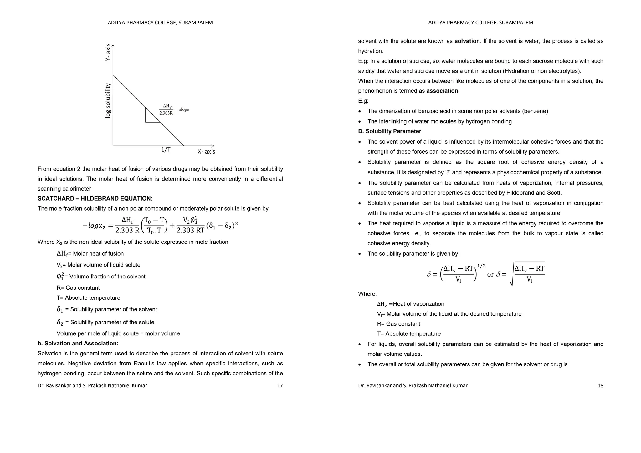 Basic concepts of solubility and solubility enhancement | PDF